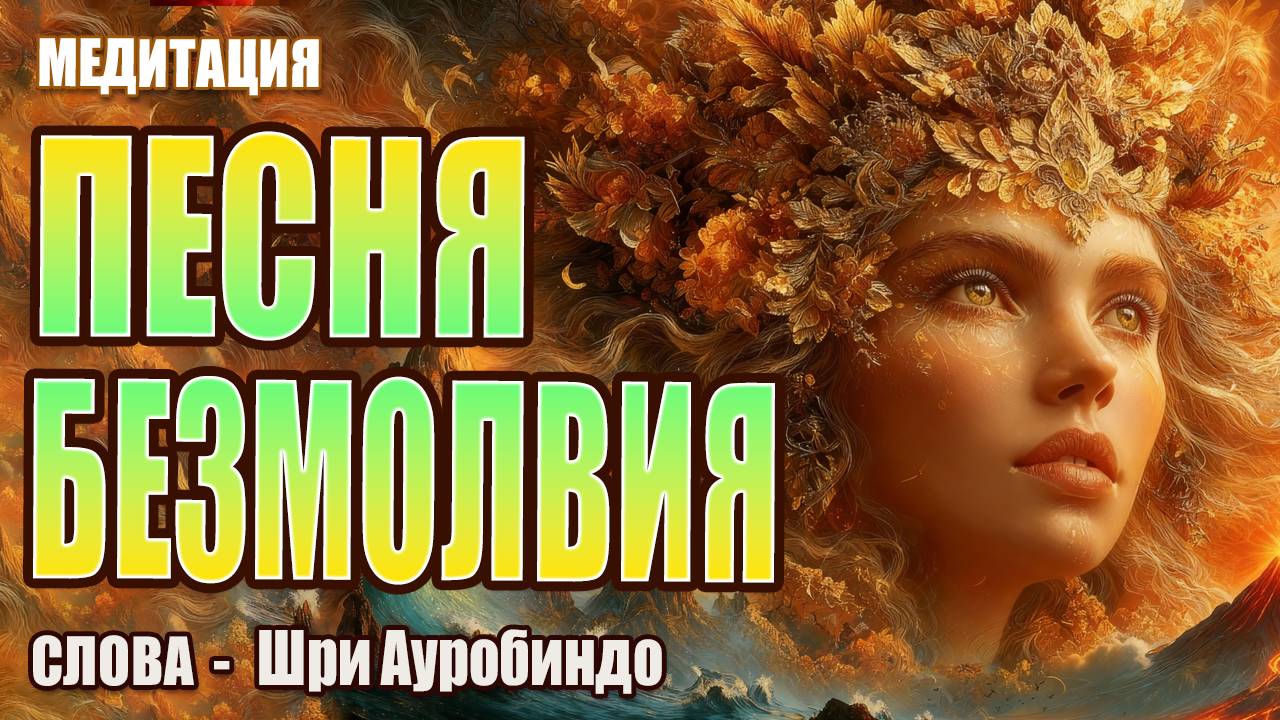 Песня Безмолвия | Медитация на основе стихов Шри Ауробиндо | Перевод Ритам Мельгунов
