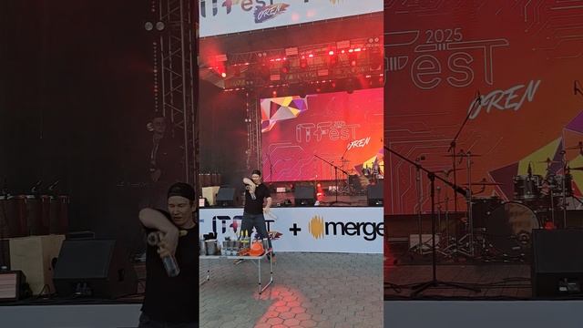 Бармен-шоу IT Fest Oren + Merge 2025