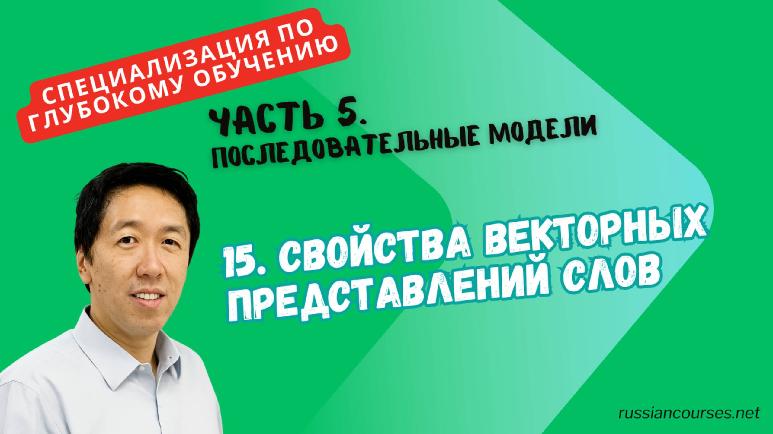 15. Свойства векторных представлений слов