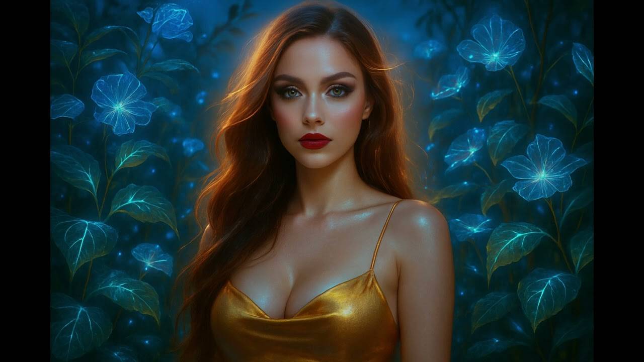 (Ambient Synthwave) Golden Pulse Garden