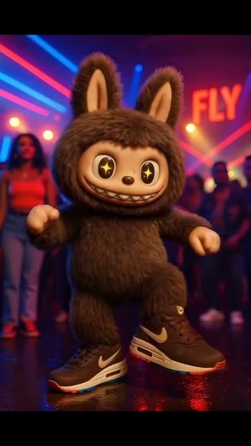 Лабубу отжигает на танцполе