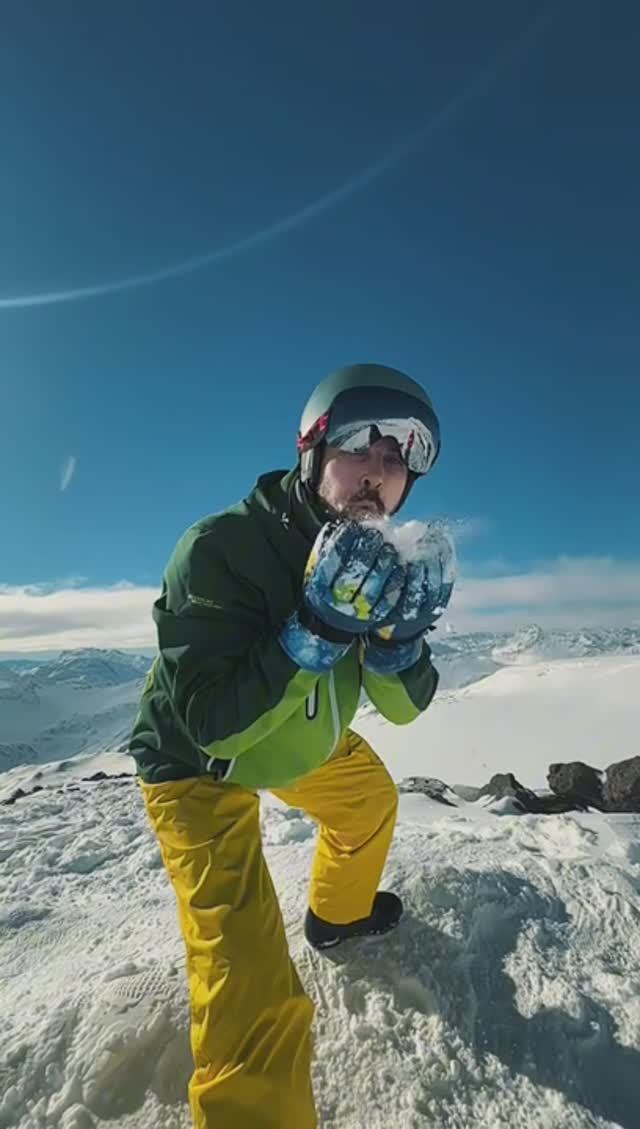 Запоминающиеся моменты в горах. Зимняя сказка