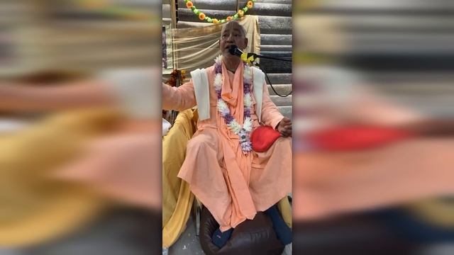 Почему Кришна нисходит в этот мир? / БВ Мадхава Махарадж (13 сентября 2025, Бирмингем)