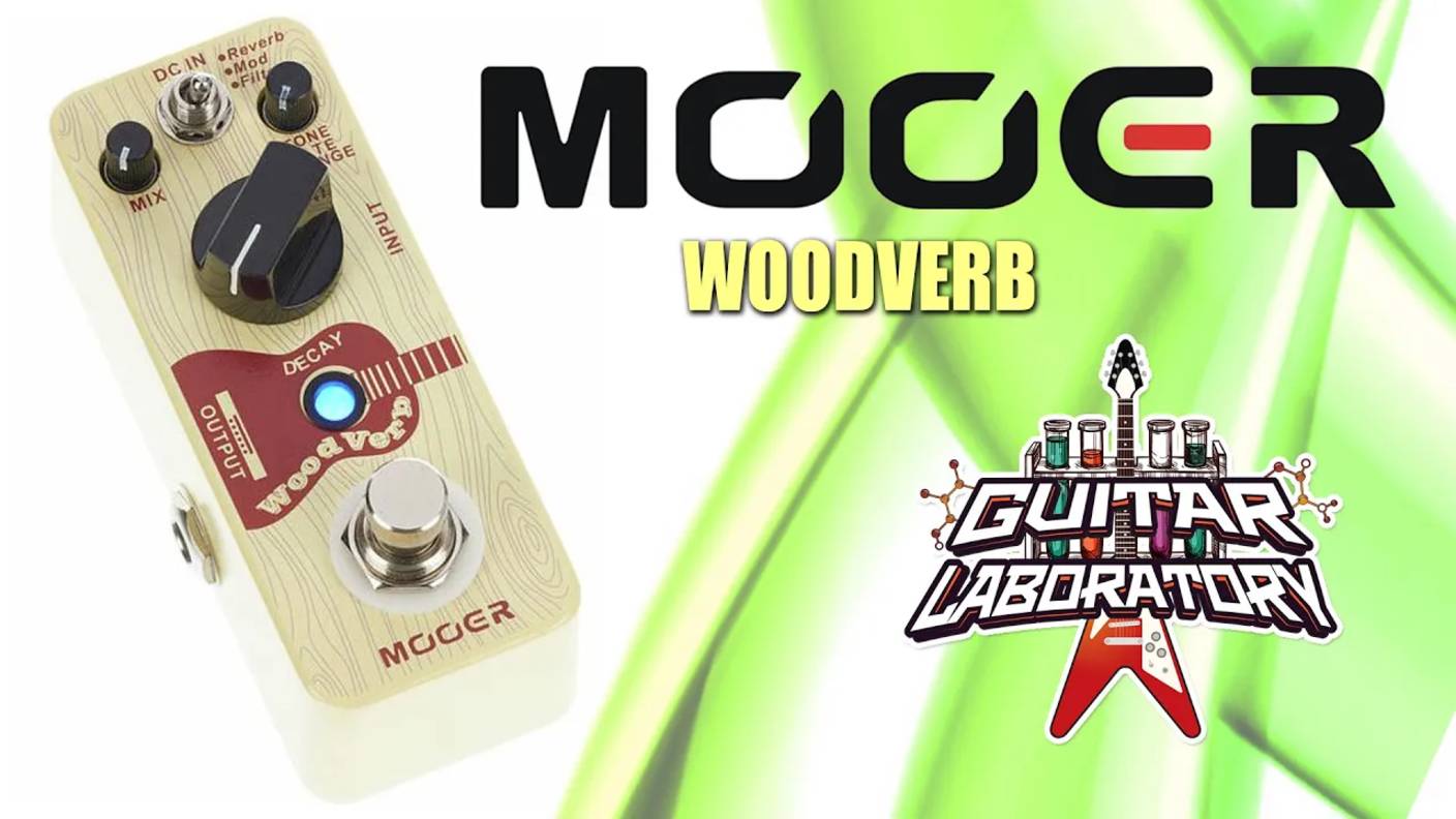 Мини-педаль реверберации для акустической гитары MOOER WoodVerb