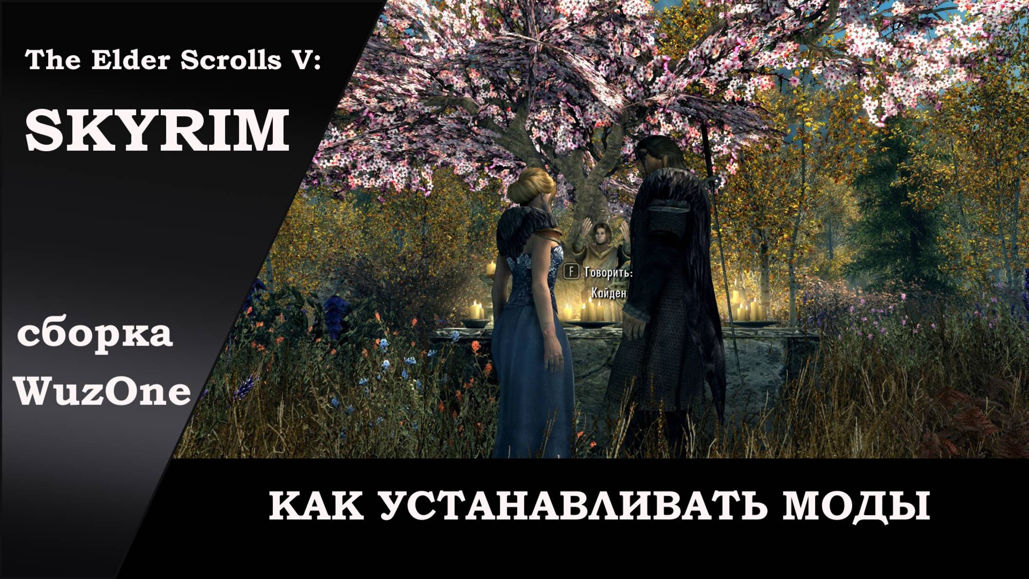 Как устанавливать моды Skyrim на сборку WuzOne