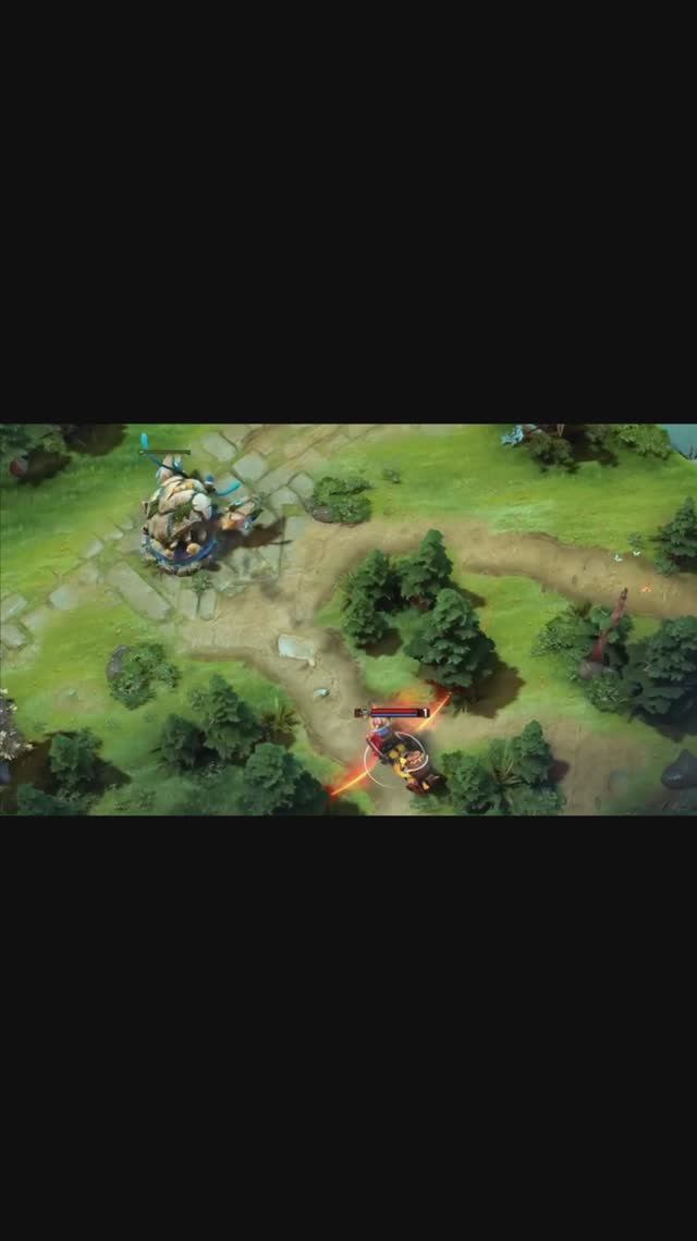 Dota 2 скрытный демонтаж башни