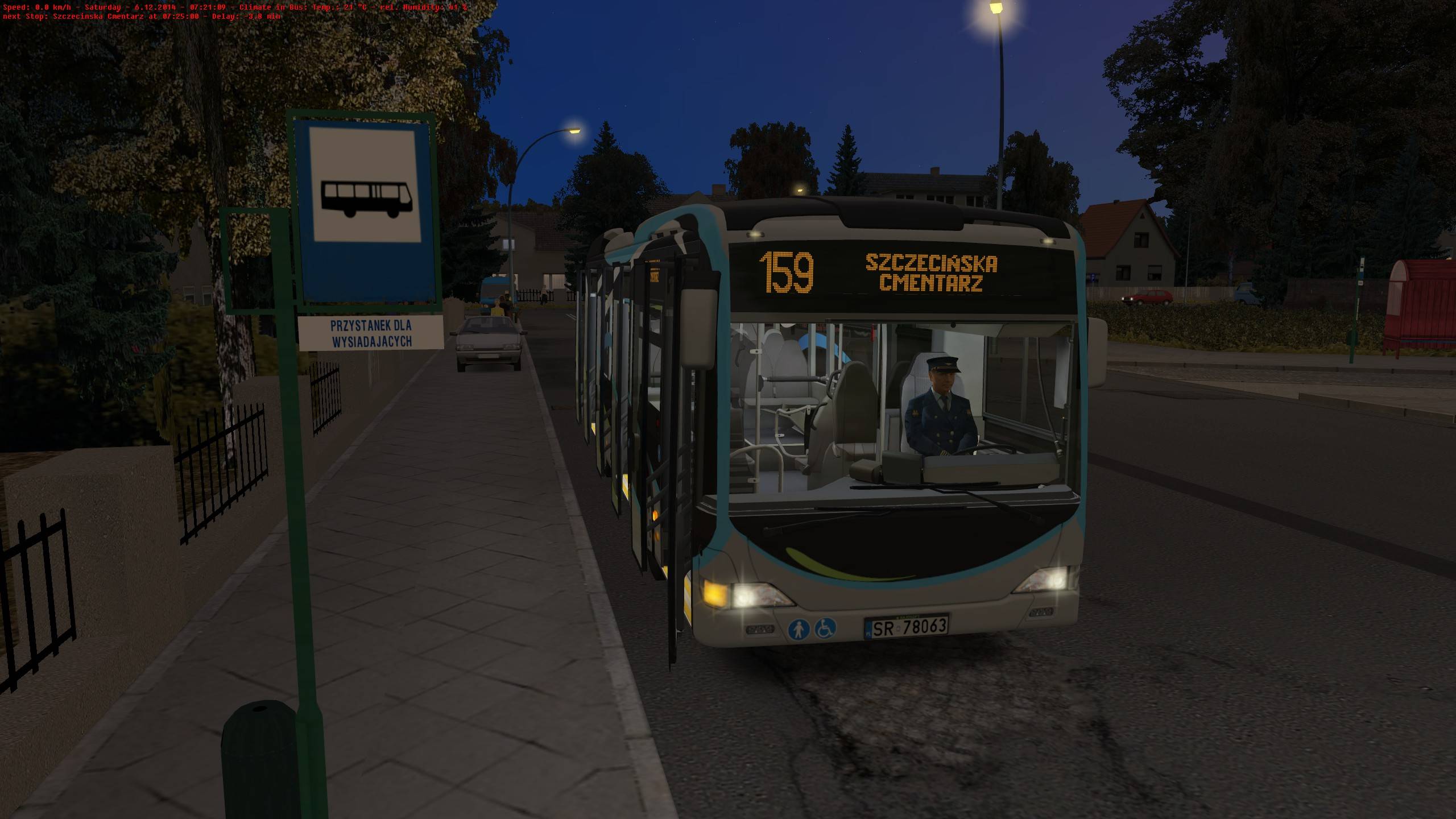 OMSI 2. Project Szczecin. Маршрут 159