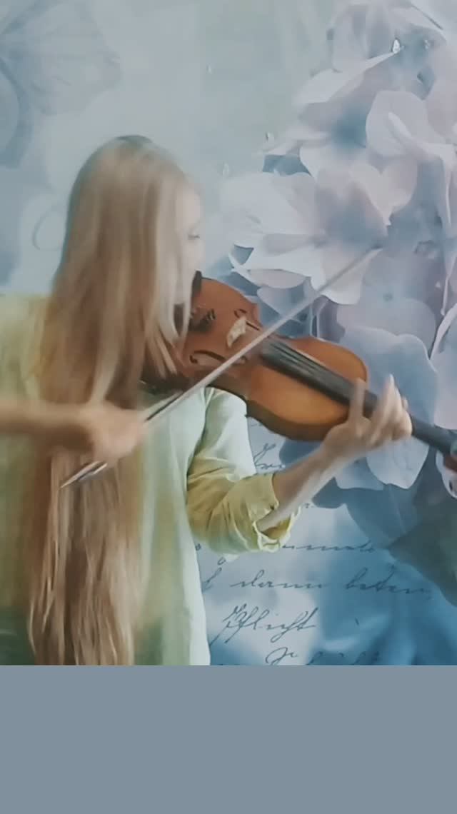 "Шторм" на скрипке из цикла "Времена года" Вивальди. Алина Герц. "Storm. Summer" - Vivaldi #скрипка