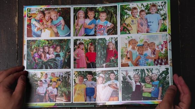 Выпускной альбом для детского сада "Радуга"