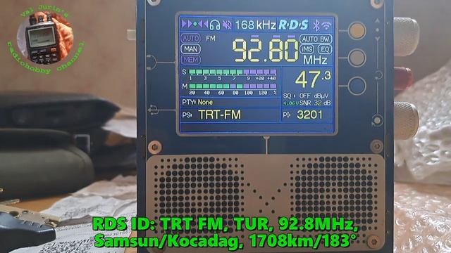 04.08.2025 09:38UTC, [Es], TRT FM, Турция, 92.8МГц, 1708км, помеха от местной станции
