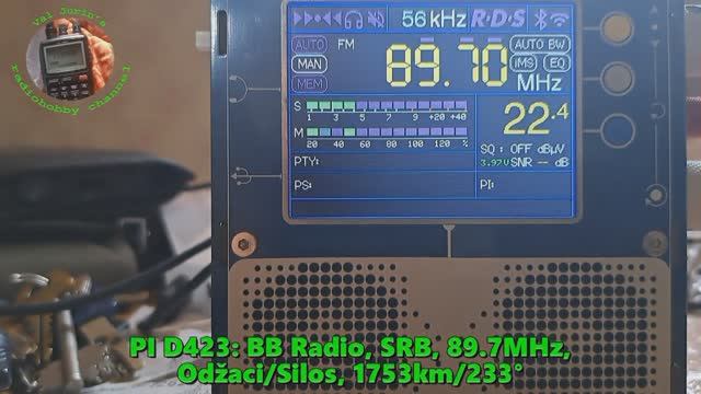 04.08.2025 10:37UTC, [Es], BB Radio, Сербия, 89.7МГц, 1753км, помеха от боснийской станции