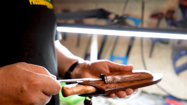 Ножны от Влада Пашолока к гарнитуру из клинка и вилки