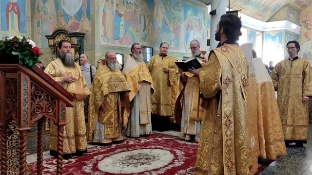 14.09.2025 Молебное пение в день памяти святых благоверных князей Петра и Феввронии, Муромских