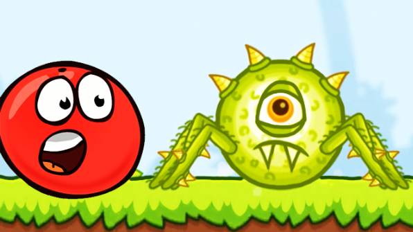 КРАСНЫЙ ШАРИК младший выбирается из плена #1 ИГРА Red Ball 5 на канале Мистер Игрушкин