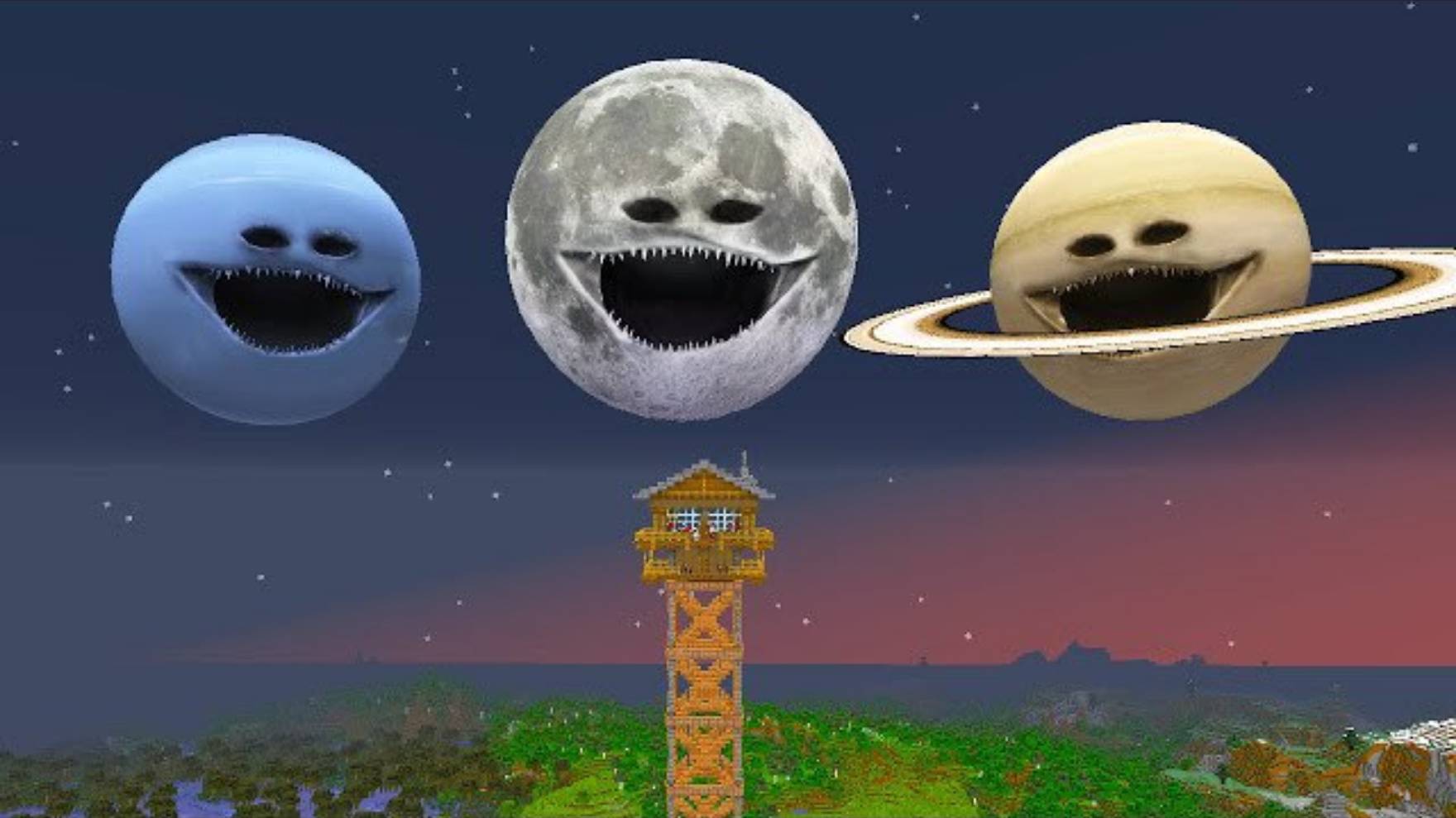 ВЫЖИВШИЙ СО ЗООЙ ЛУНЫ ПОДРУЖИЛСЯ в Майнкрафте