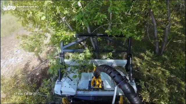 Все что нужно знать про гусеничный мульчер NB TLP-4M