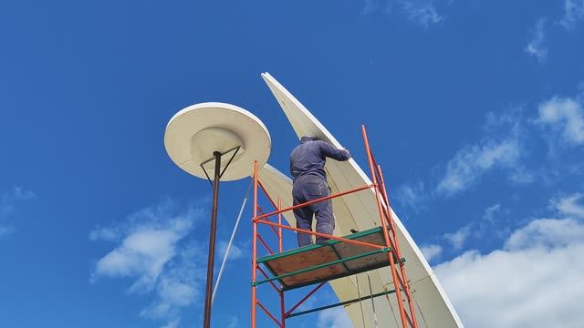 Сферический дом купол бионической архитектуры