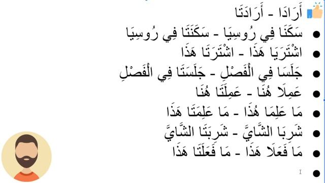 Начните сейчас! Арабский язык для начинающих. Урок 206