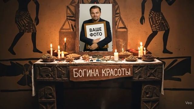 ИИ поздравление из Африки  с твоим фото 🔥