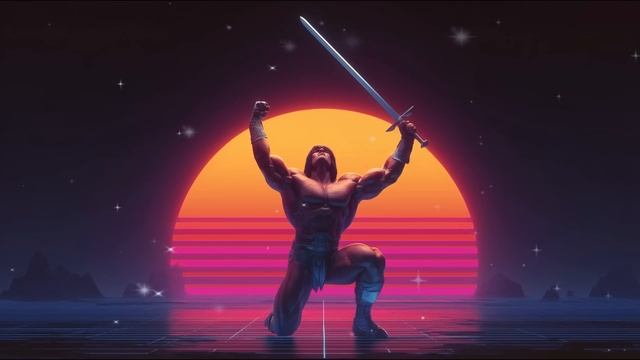 Barbarian of the Neon Sun ｜ 80s Fantasy Synthwave