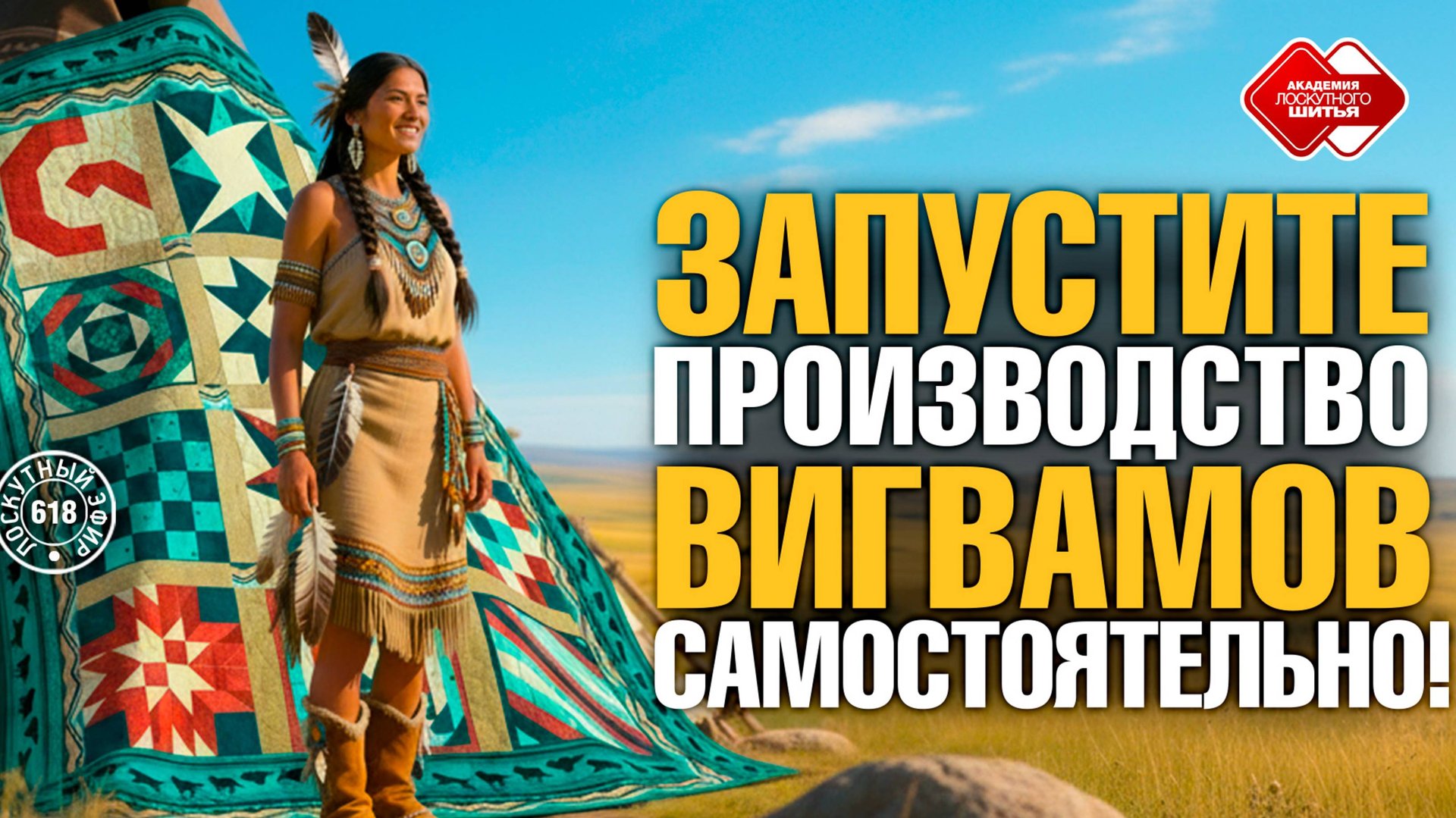 Лоскутный эфир 618. Запустите производство вигвамов самостоятельно!