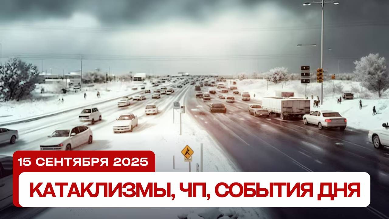 Катаклизмы 15.09.2025: Крым горит, Индия под ударом землетрясения, смерчи в Италии и Хорватии!