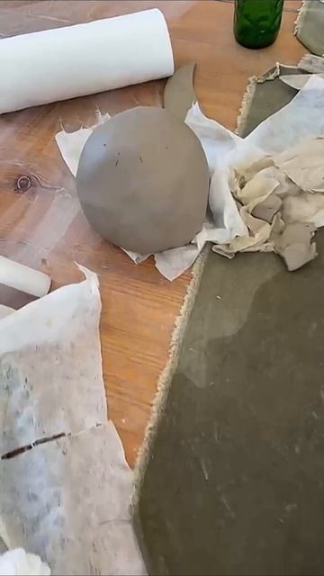 Леплю осьминога из глины 🐙✨