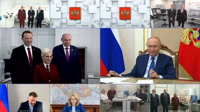 Видеоконференция с новыми объектами Роспотребнадзора в регионах