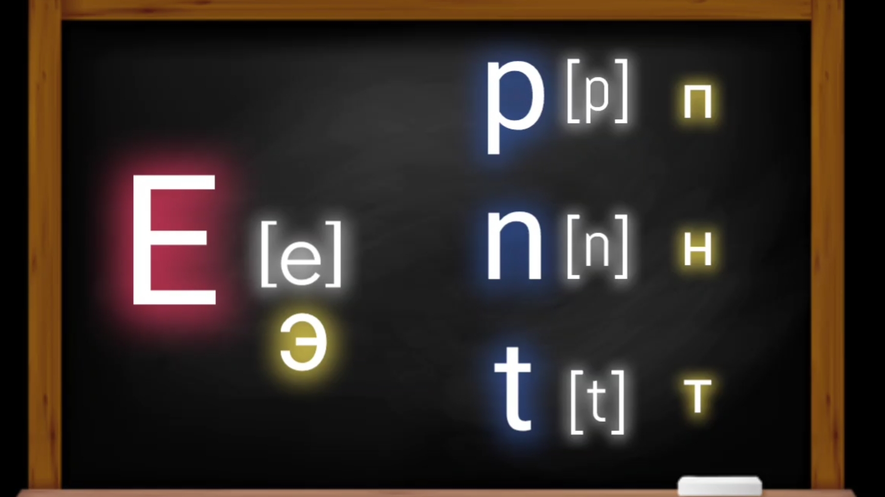 Урок 2. Буква E в закрытом слоге.