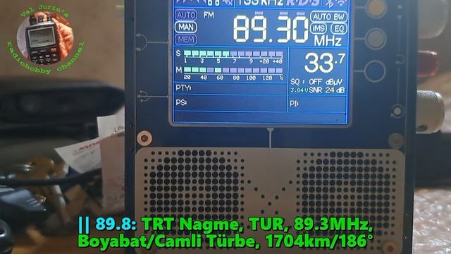 04.08.2025 12:26UTC, [Es], TRT Nagme, Турция, 89.3, 89.8, 90.4МГц, азимут 186°