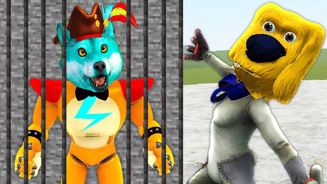 Меня посадил говорящий бен в майнкрафт и в гаррис мод! garry's mod