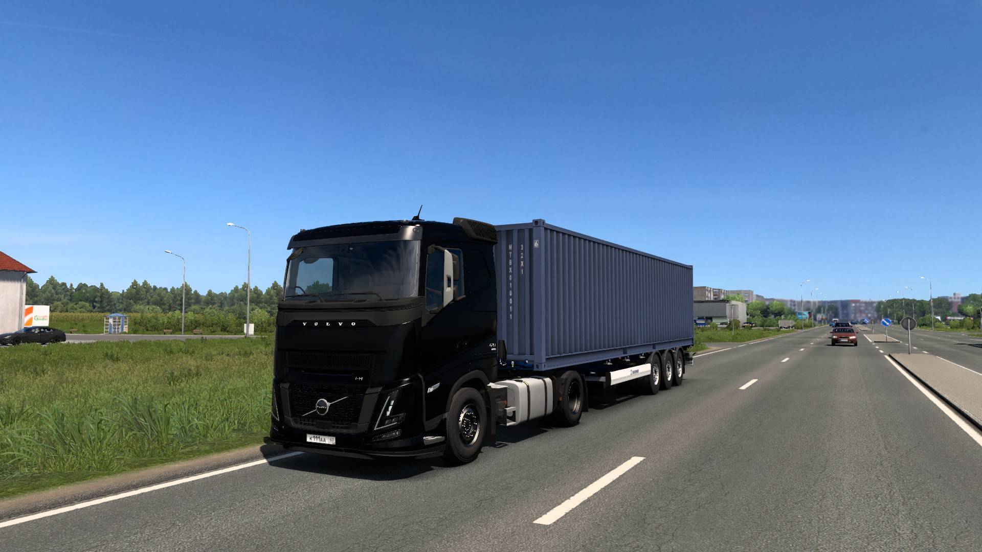 Euro Truck Simulator 2 1.54 Паневежис в Клайпеда Соль и специи 12 643 кг