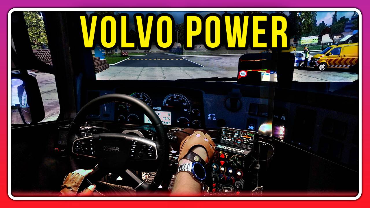 Без HUD и комментариев — Чистый ETS2 дальнобой!