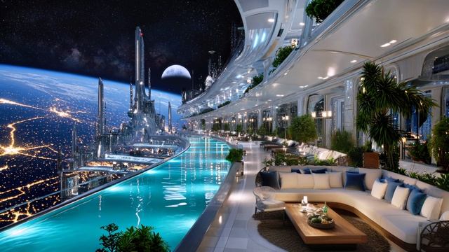 Xanadu： Relaxing Sci Fi Ambient Music 🎧💫 for the Most Luxurious Spaceliner