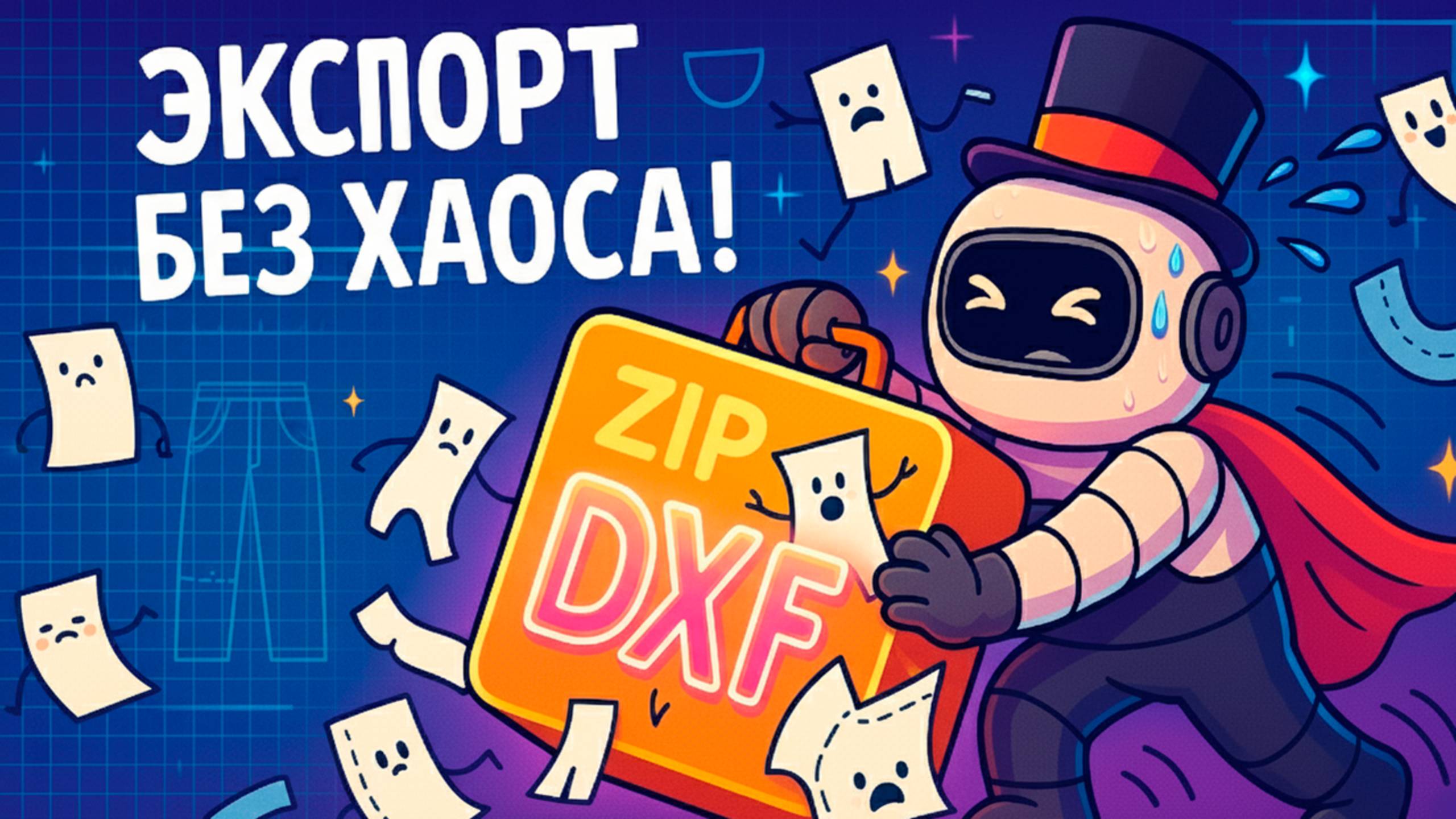 САПР ГЕТОН Экспорт Файлов ASTM AAMA DXF