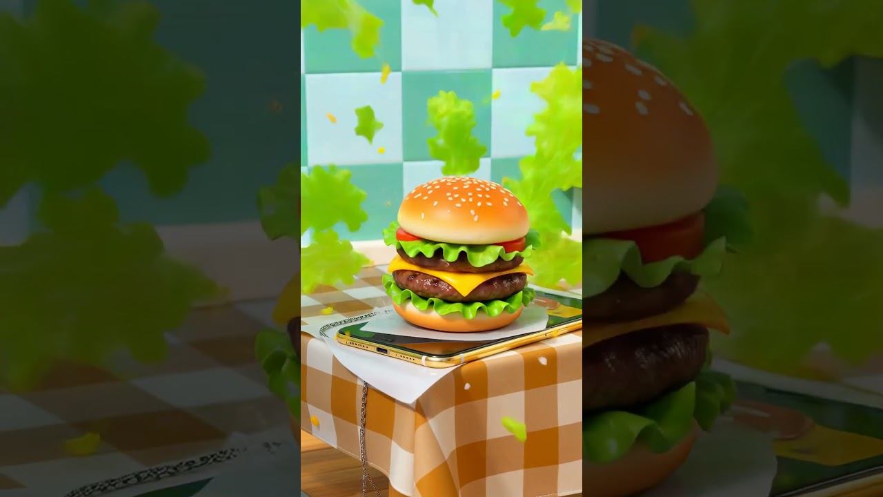 ИИ-Видео. Бургер.