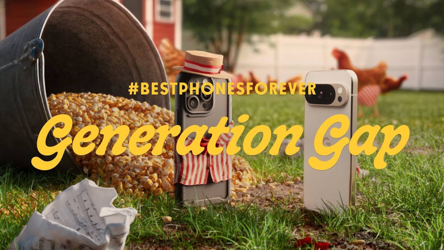 Куриный хор против ИИ: Google высмеяла ограниченность Apple Intelligence в новой рекламе