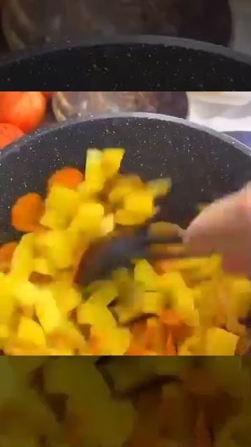 Нежный сытный крем-суп с курицей #суп #курица #рецепты