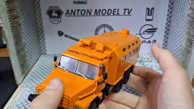 Обзор масштабной модели УРАЛ 4322