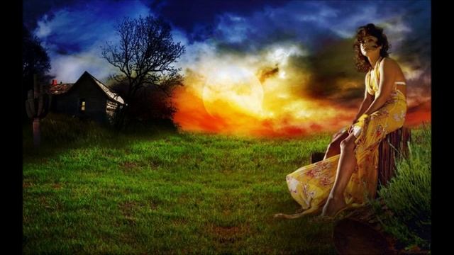 Глядя на луч пурпурного заката