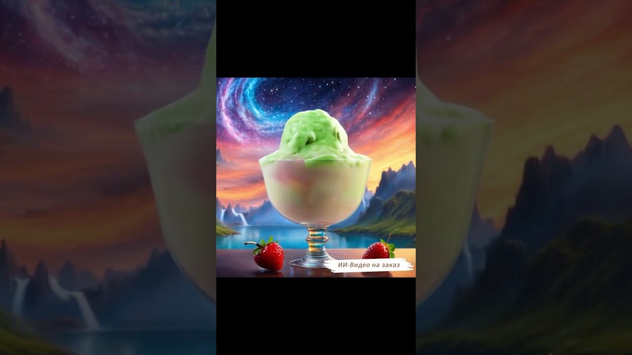 ИИ-Видео. Мороженое.