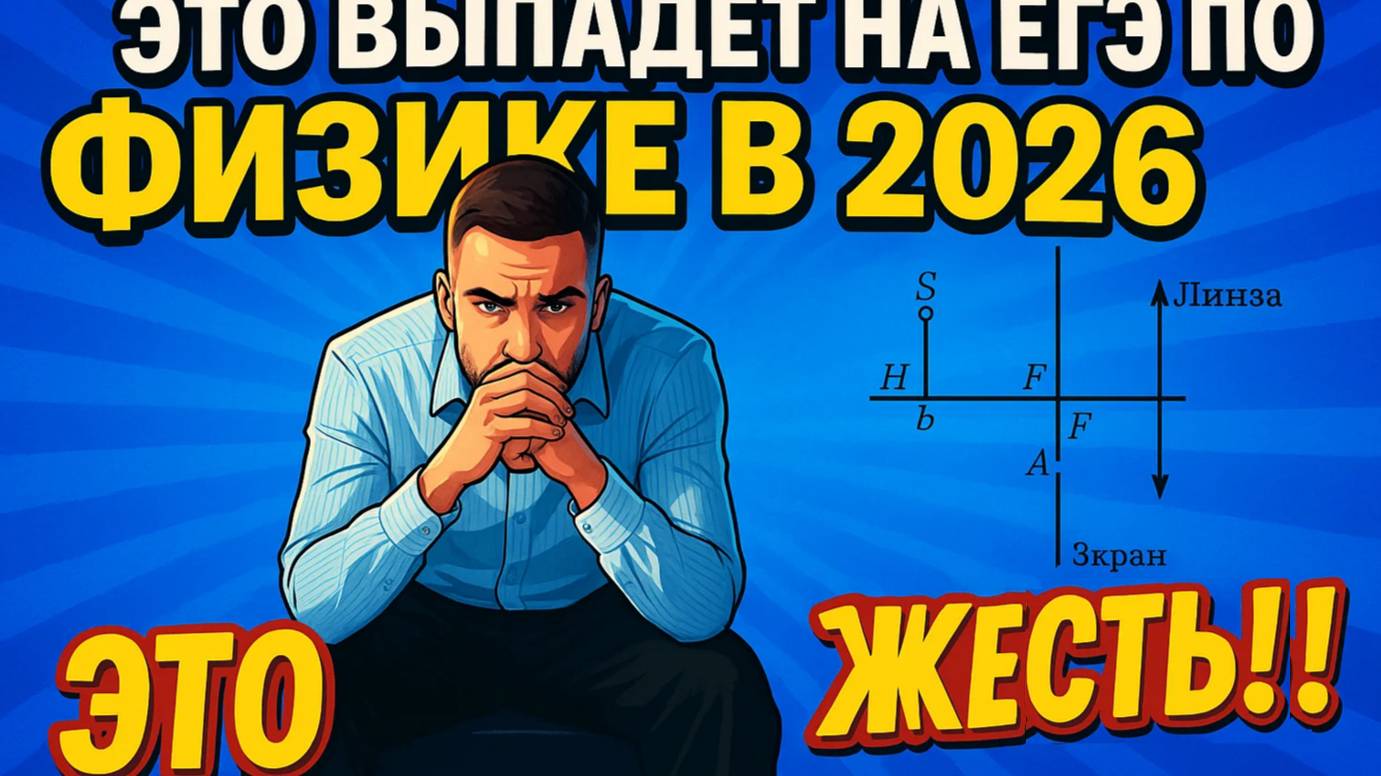 #6 Геометрическая оптика. Линза закрыта экраном, в экране есть отверстие.