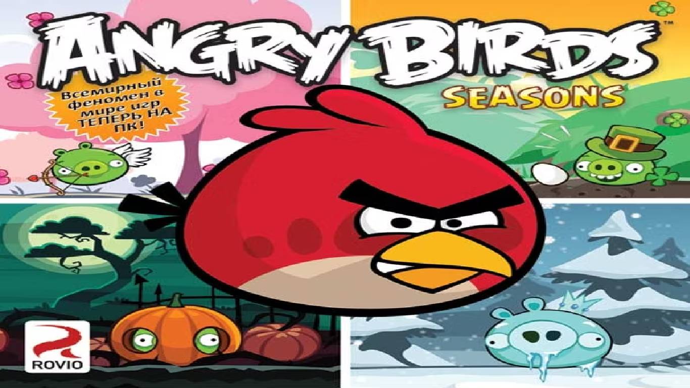 Игра Angry Birds Seasons Цветение сакуры Часть 11