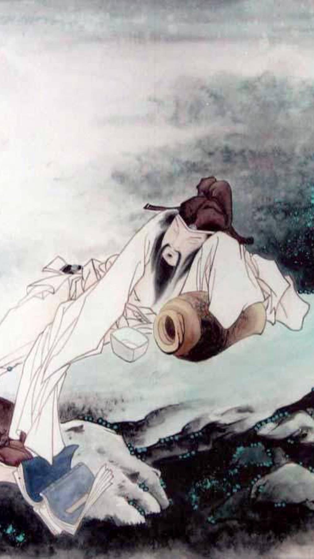 Застольная песня Ли Бо с китайского, перевод Н.Ивановой-Хариной