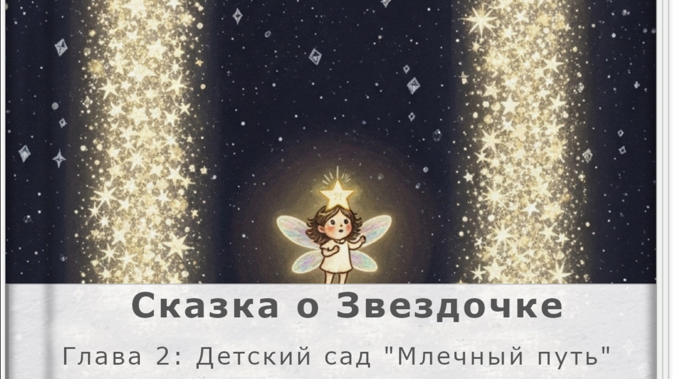 Сказка о Звездочке. Глава 2: Детский сад «Млечный Путь»