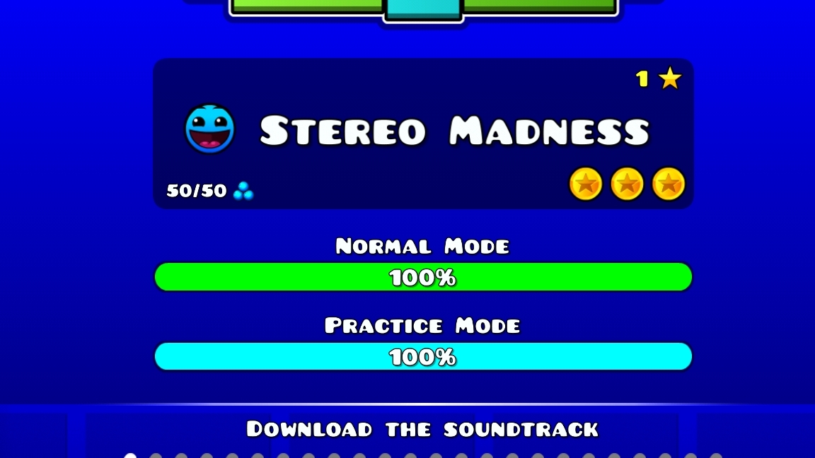 Geometry dash уровень 1 stereo madness