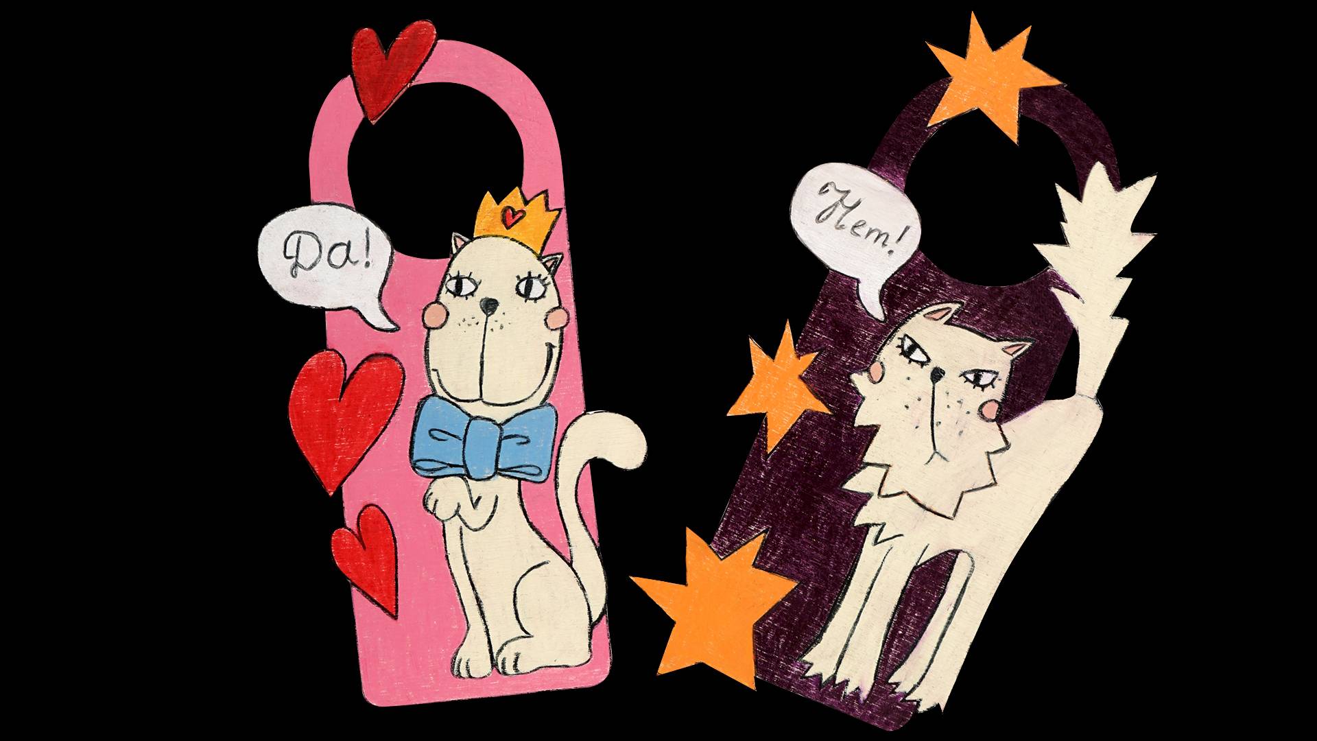 XIII. Выпиливаем лобзиком таблички на дверь "Коты" из фанеры от Pebaro 375-8s