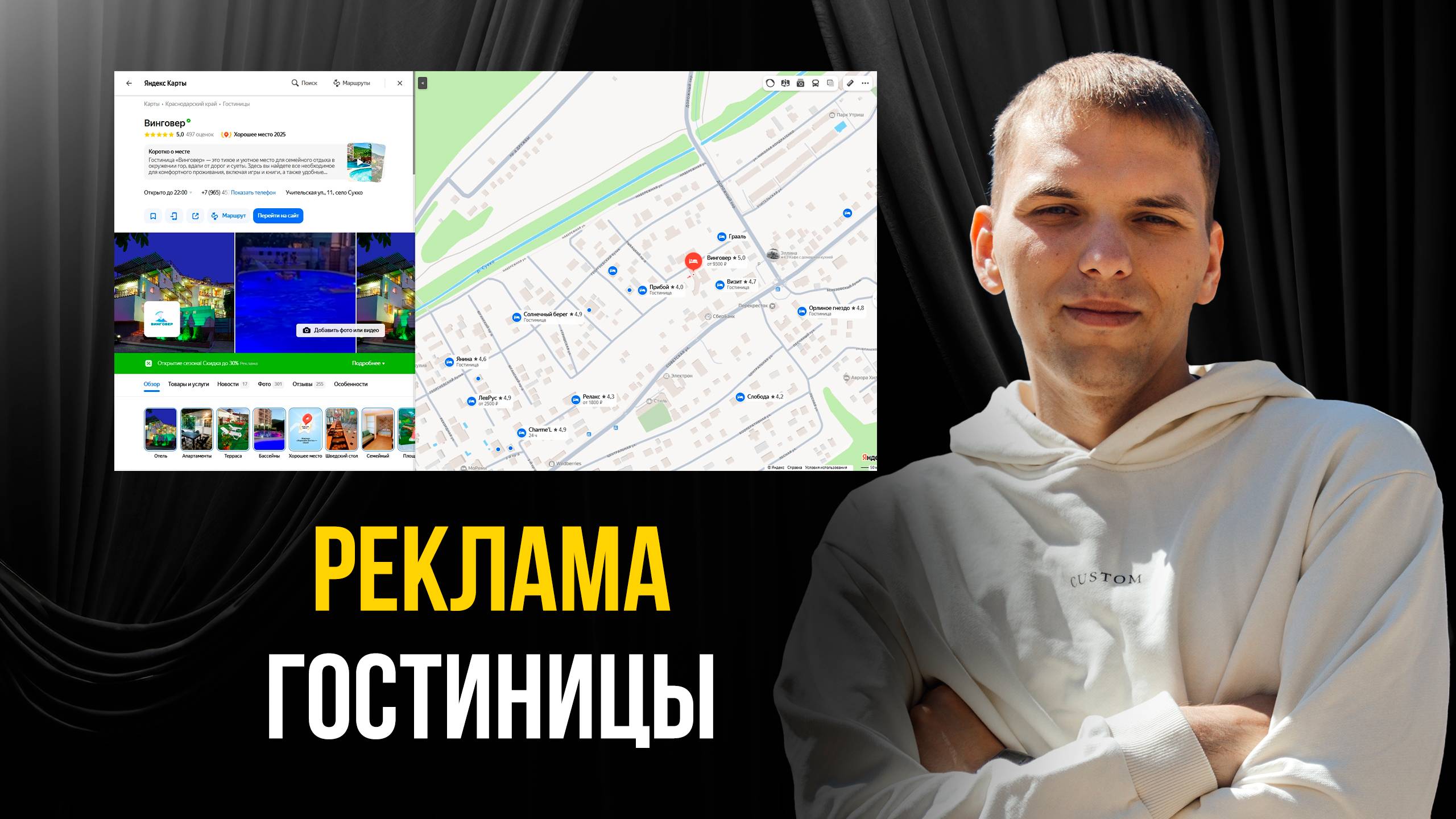 Кейс: реклама гостиницы. Продвижение отелей и гостиниц. Как привлечь клиентов в гостиницу!