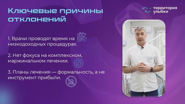 Метрики эффективности стоматологической клиники
