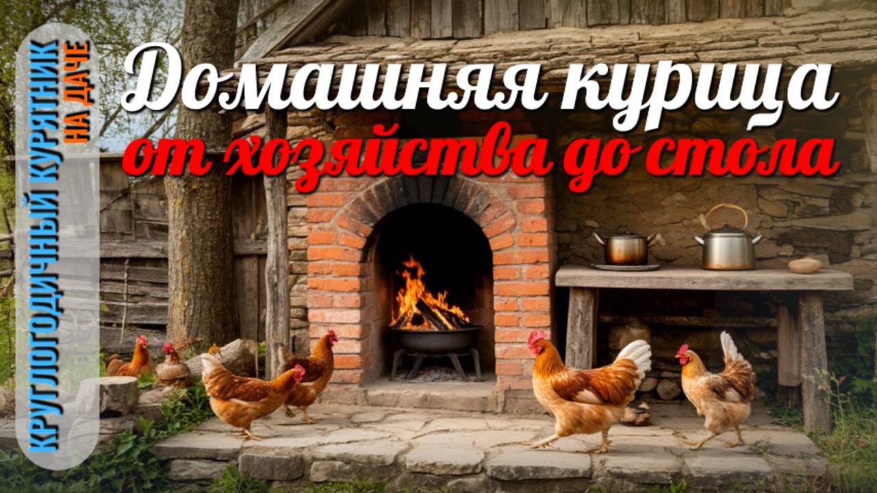 Домашняя курица: от хозяйства до стола